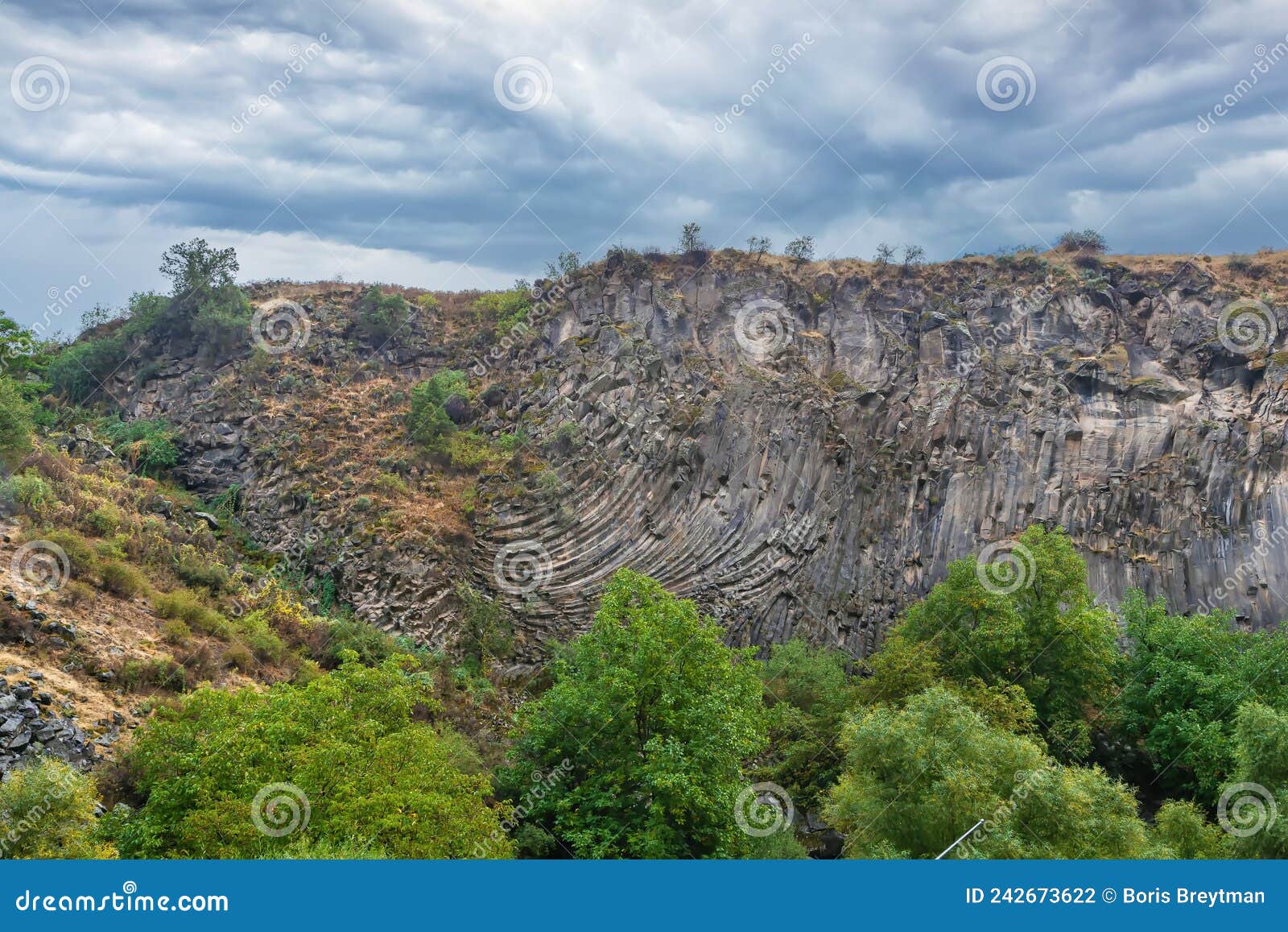 Garni Gorge, Armenia stock photo. Image of geology, armenian - 242673622