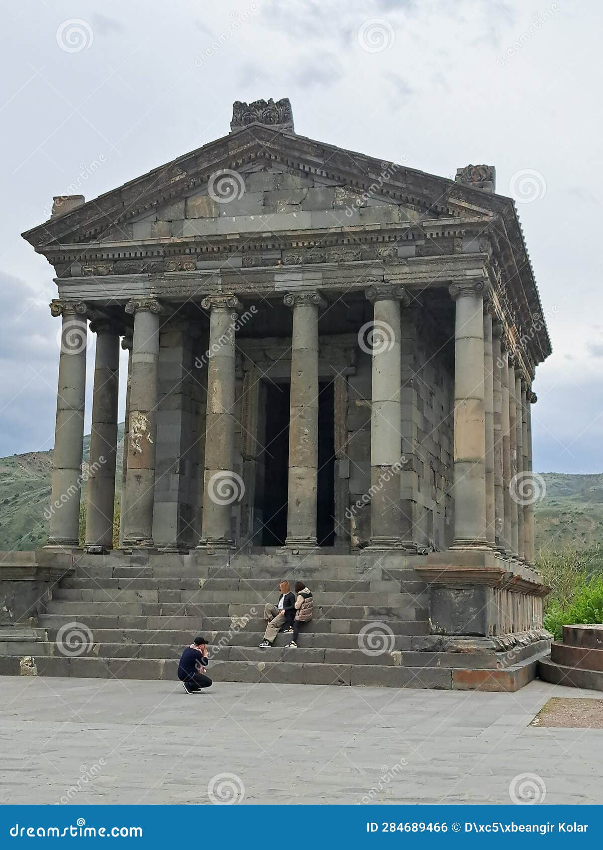 Garni Temple Is A Pagan Temple In Armenia, Dedicated To The Sun God ...