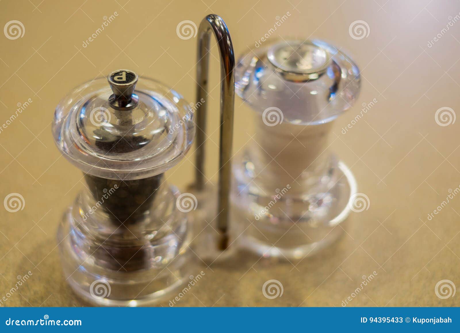 Garnish on table stock image. Image of powder, culinary - 94395433