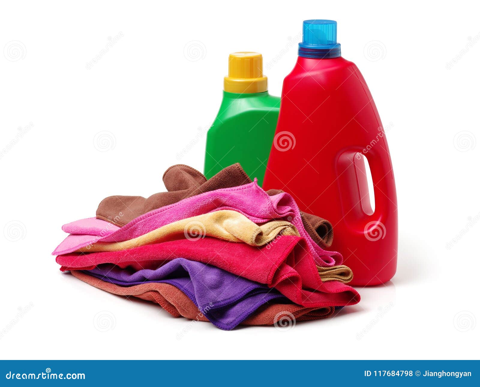 Garrafa Do Detergente Para a Roupa Foto de Stock - Imagem de etiqueta ...