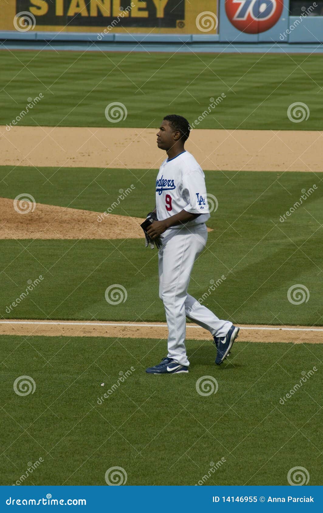 Garret Anderson editorial image. Image of angeles, arena - 14146955