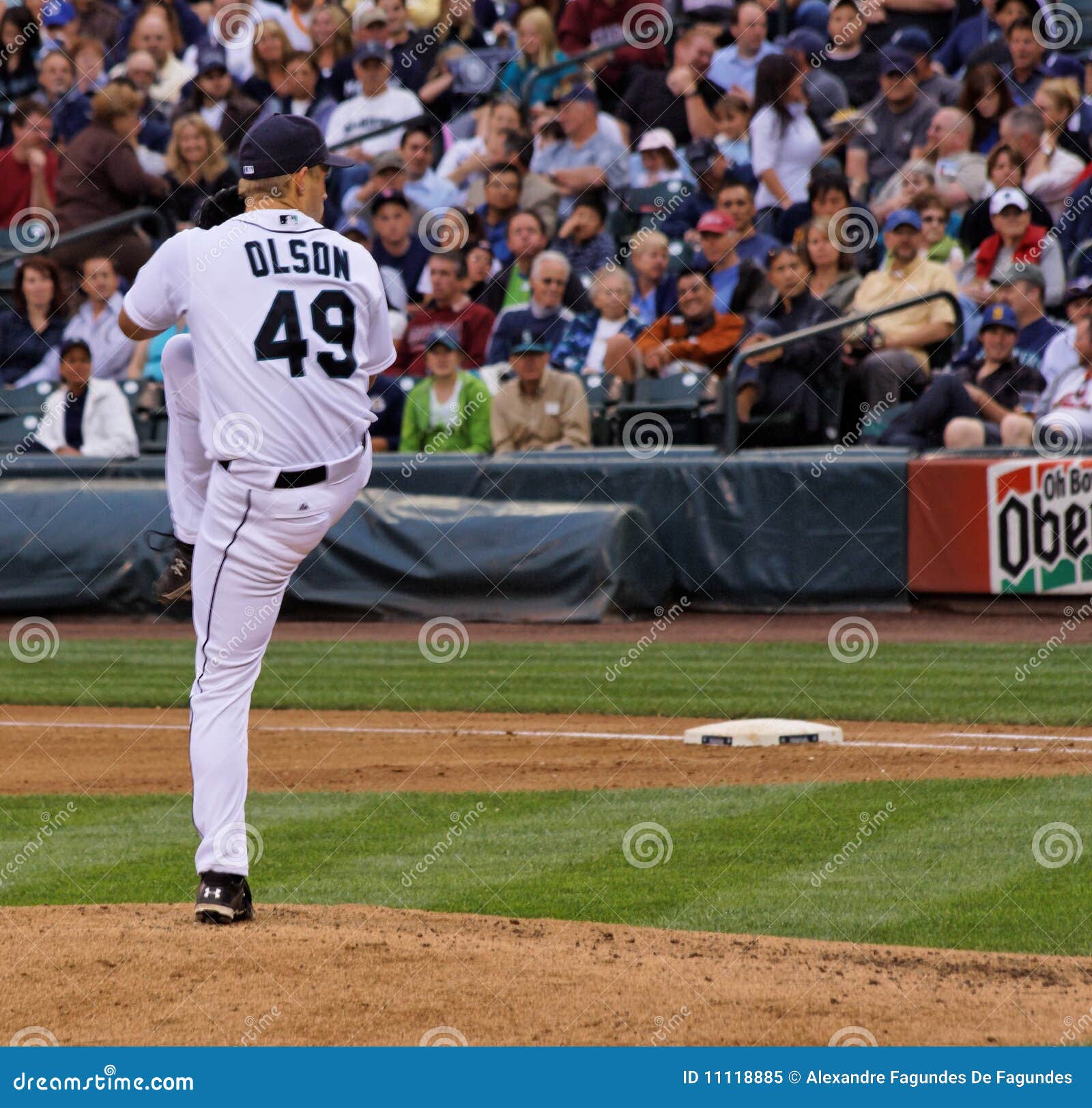 Garrett Olson Pitcher editorial image. Image of ball - 11118885