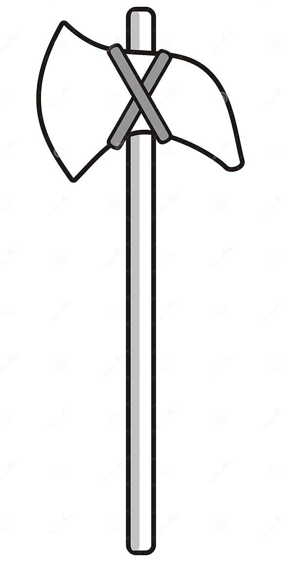 Garrote ilustración del vector. Ilustración de arma, guerra - 3289263