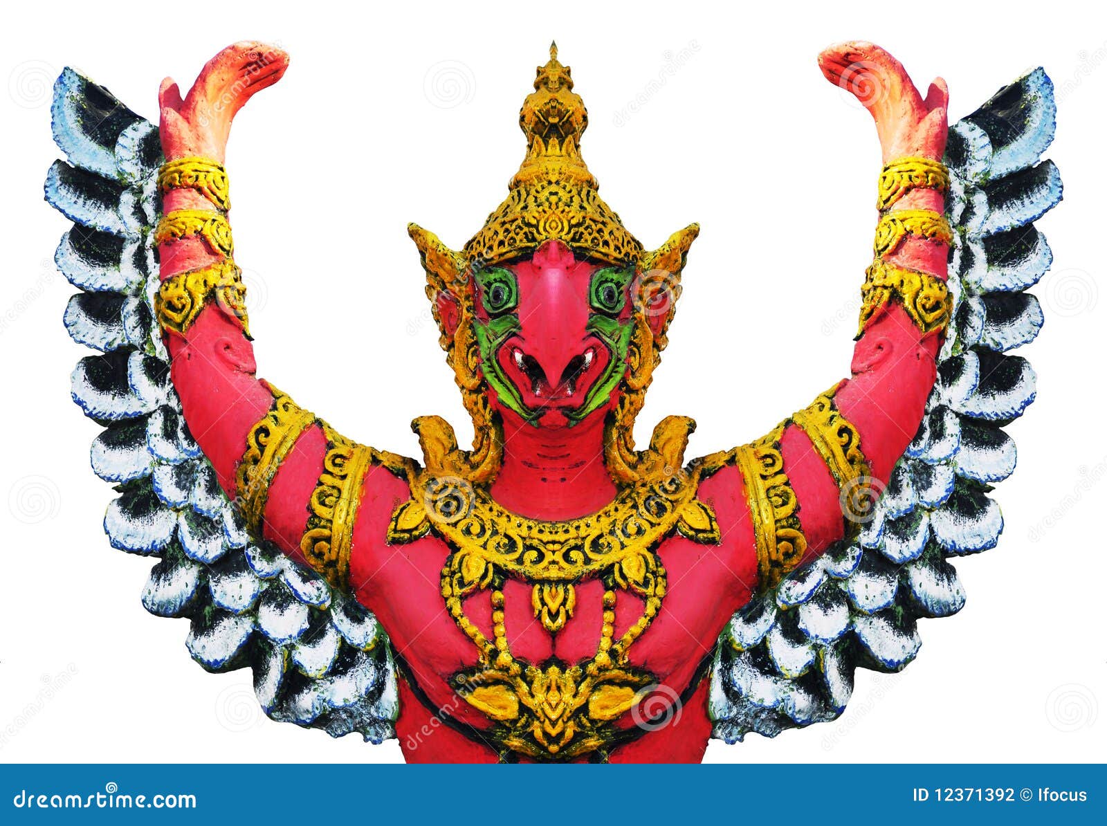 Garuda stock photo. Image of strength, predatory, thailand - 12371392