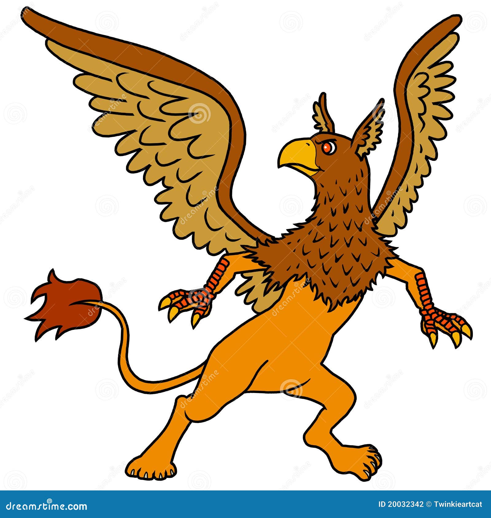 Garuda stock illustration. Illustration of concept, comics - 20032342