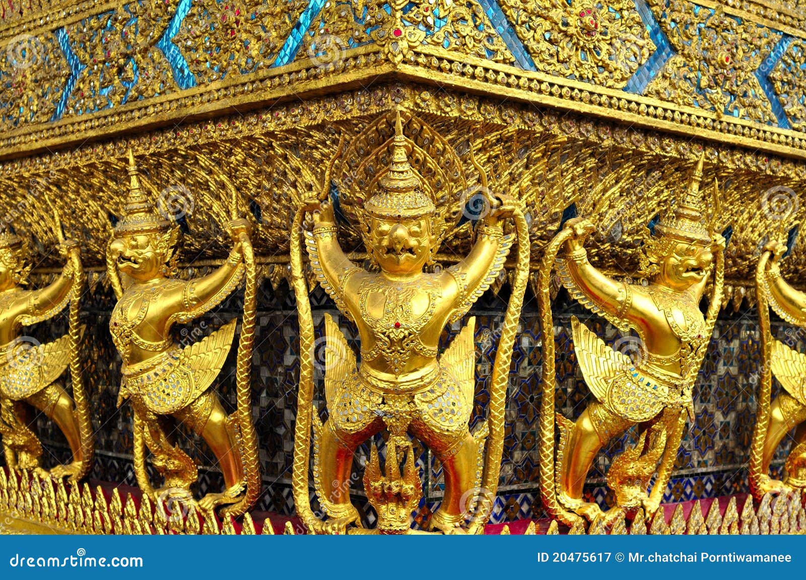 Garuda stock image. Image of palace, garuda, kaew, phra - 20475617