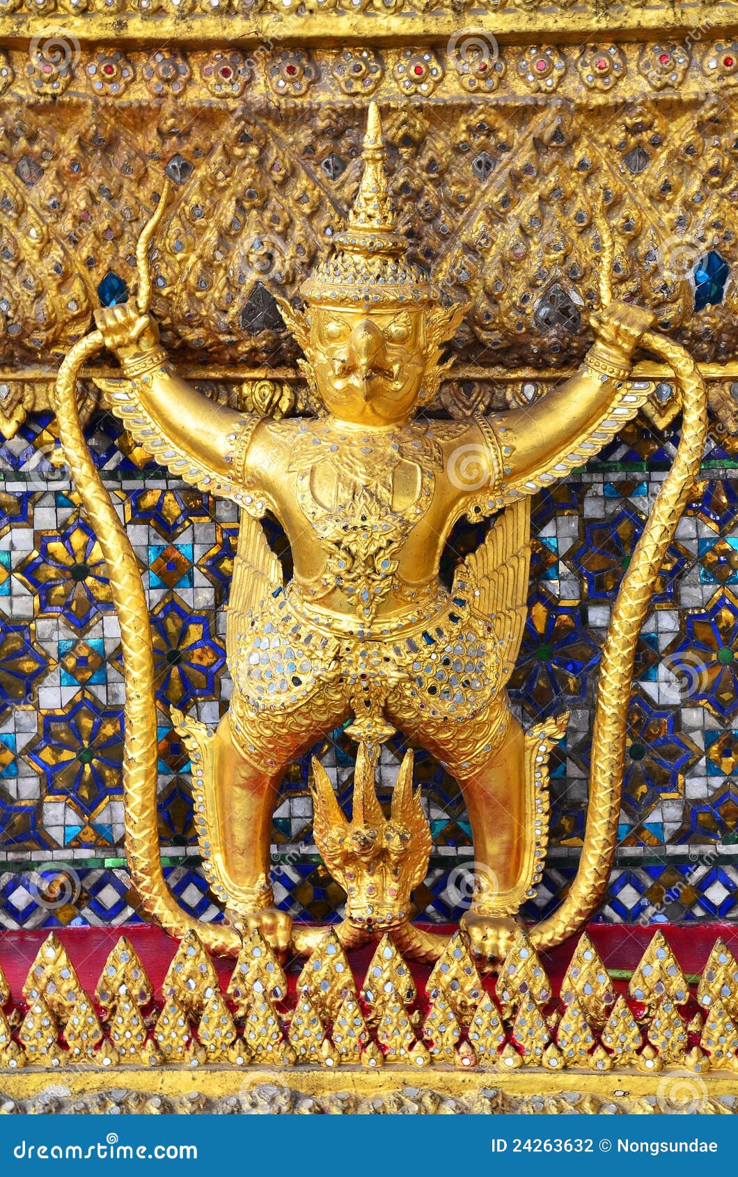 Garuda stock photo. Image of exquisite, asian, golden - 24263632