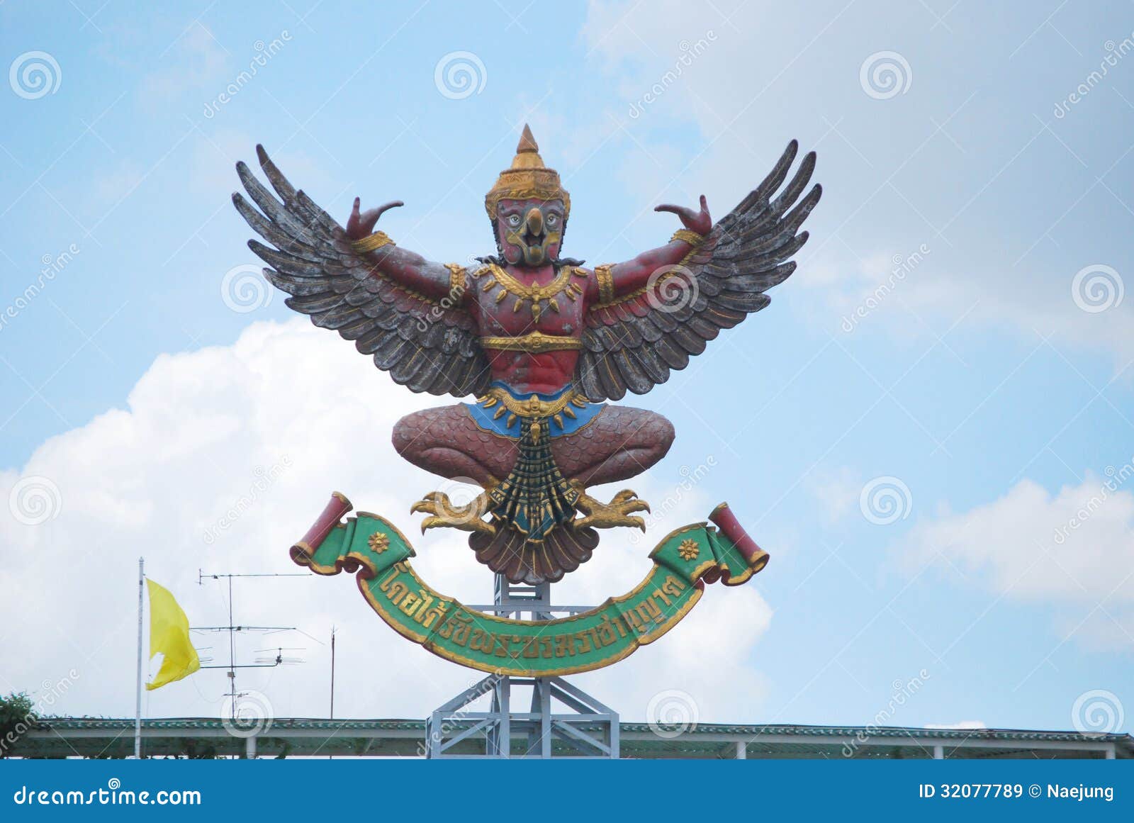 Garuda imagem de stock. Imagem de estilo, arte, bali - 32077789