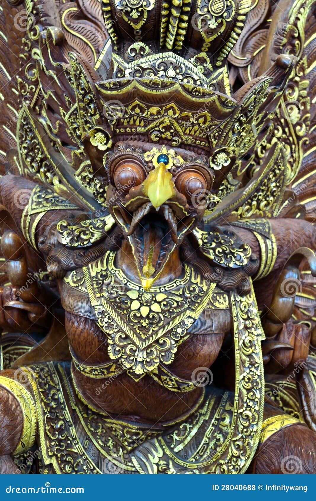 Garuda - Body stock photo. Image of charm, flyer, eagle - 28040688