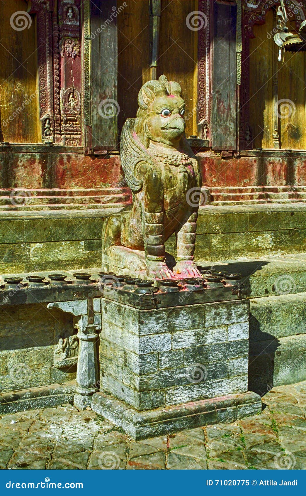 Garuda, Changu Narayan, Nepal Stock Image - Image of belief, narayan ...