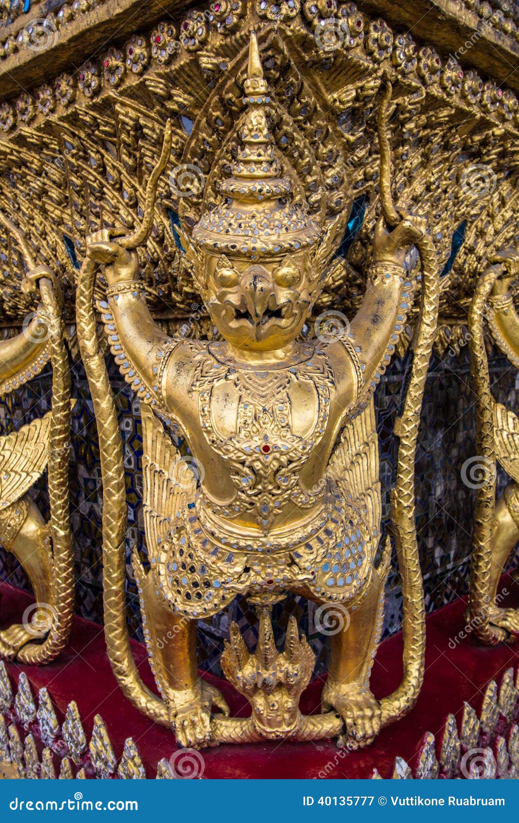 Garuda stock image. Image of demon, buddhist, giant, grand - 40135777