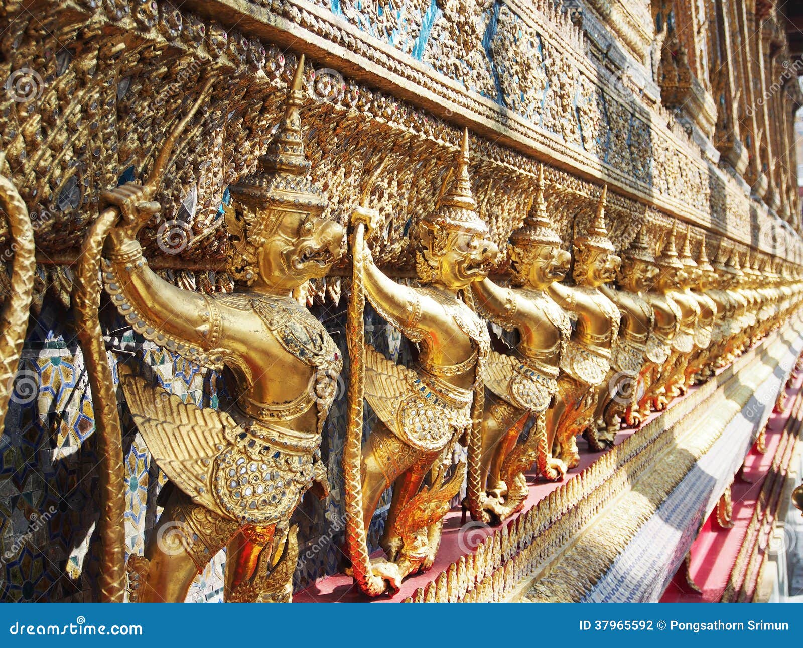 Monk In Garuda Mask With Ritual Axe Parashu Or Elephant Goad Ankusha ...
