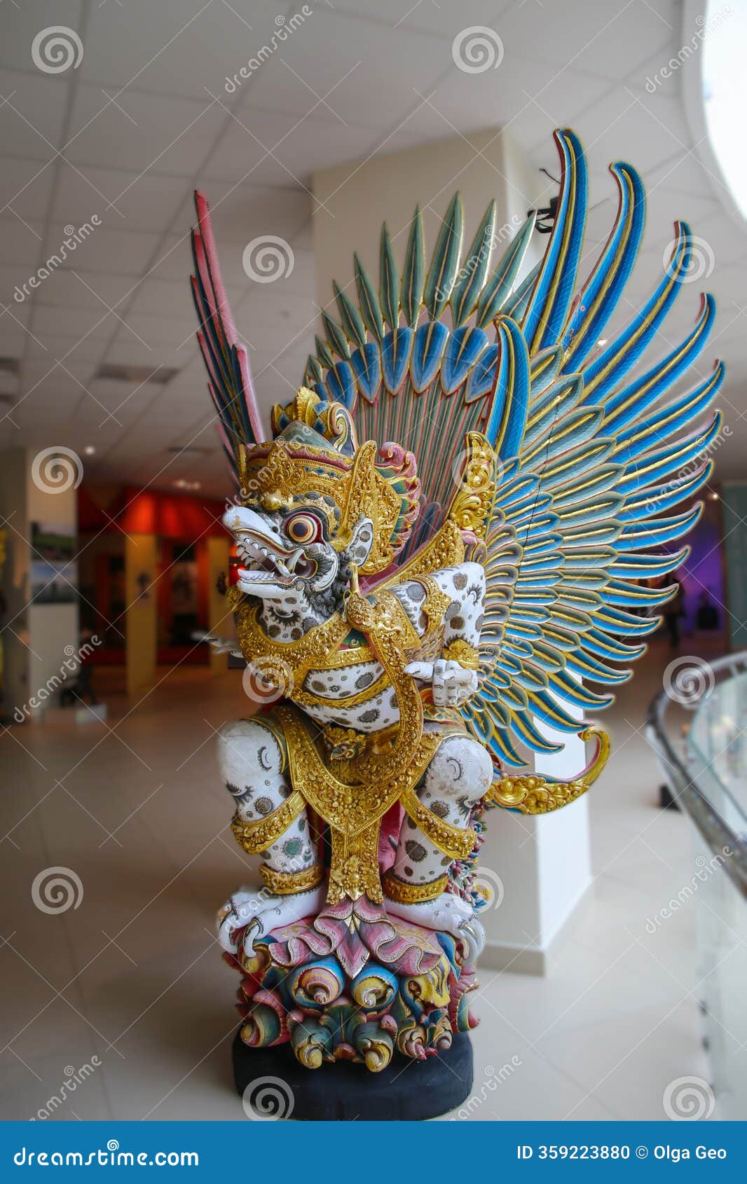 Garuda a Legendary Bird-like Creature, Wich Vishnu Riding on. Editorial ...