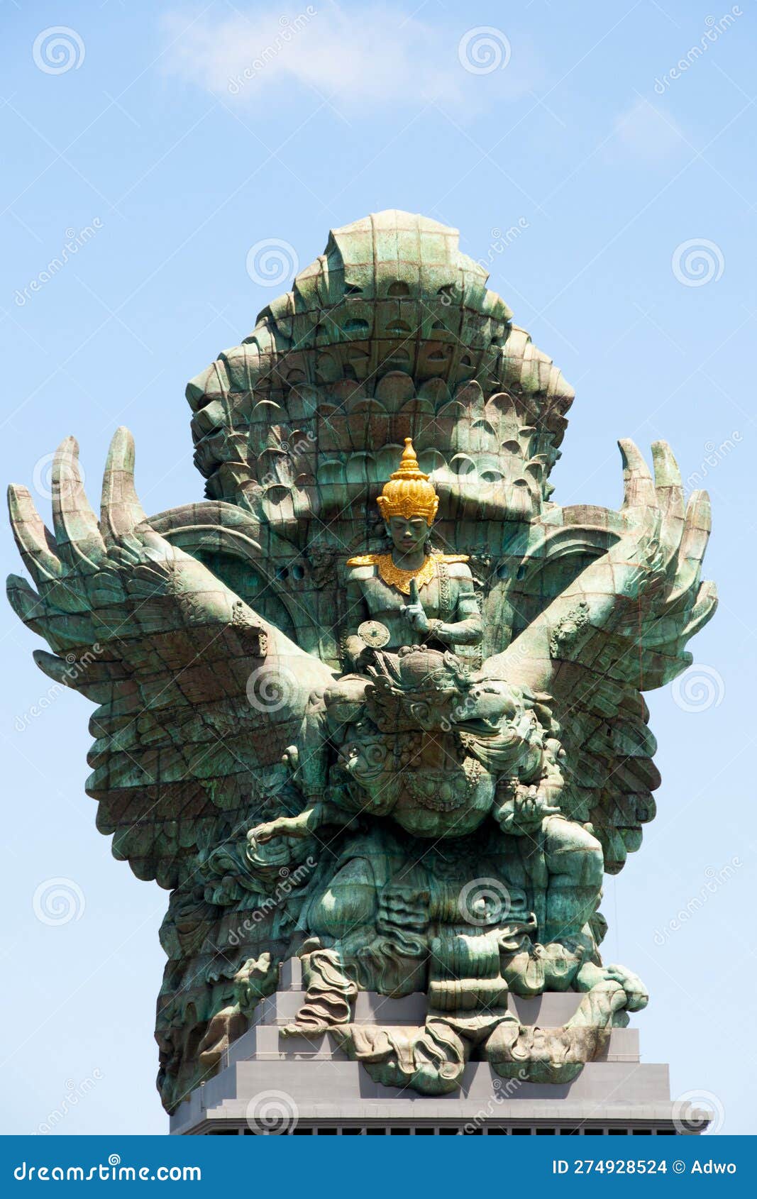 Garuda Mythical Statue stock photo. Image of scenery - 274928524
