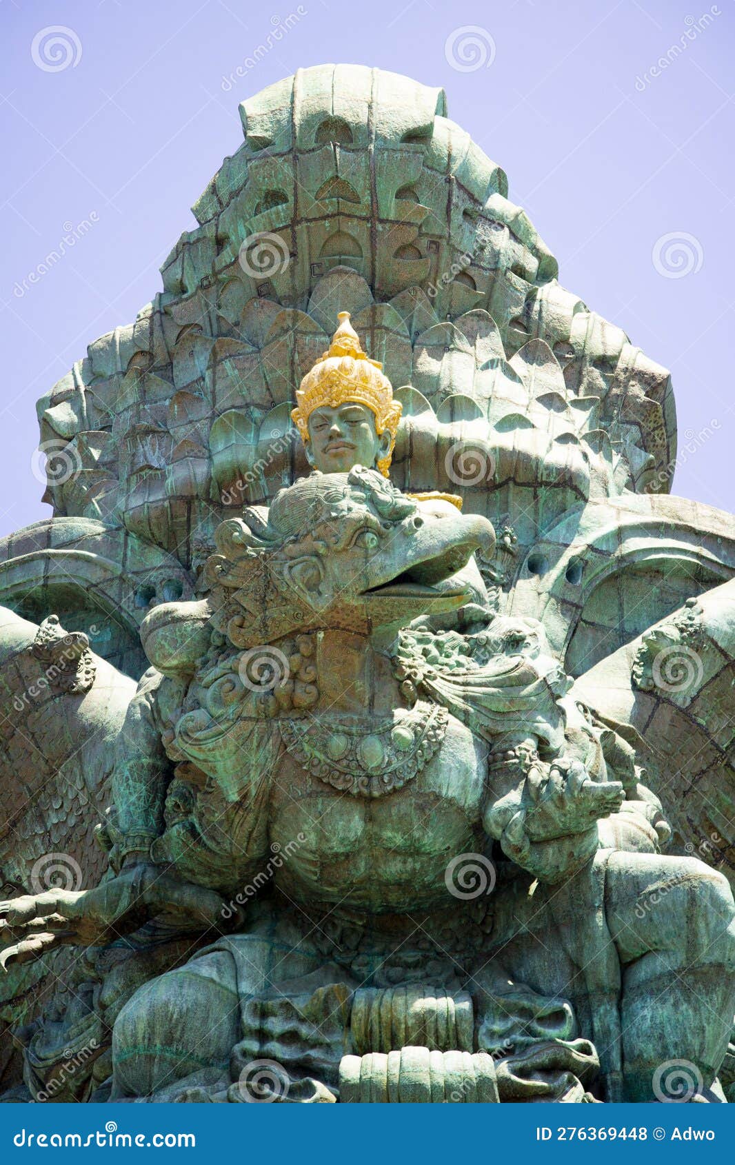 Garuda - Mythical Bird Creature In Buddhist Mythology Royalty-Free ...