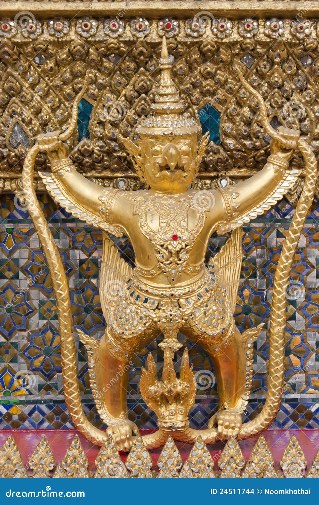 Garuda statue. stock photo. Image of buddhist, history - 24511744