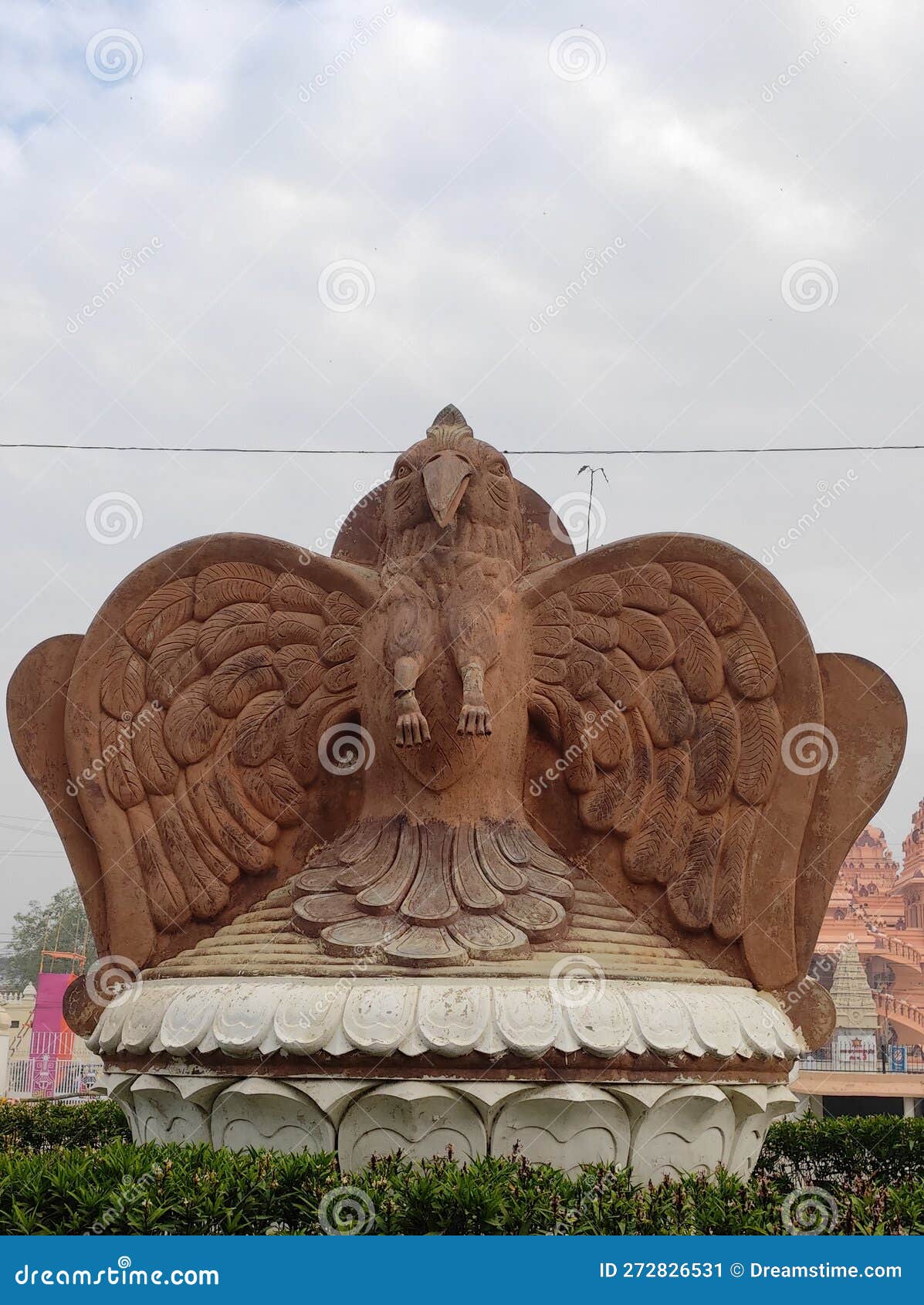 Garuda Statue stock image. Image of ancient, religious - 272826531