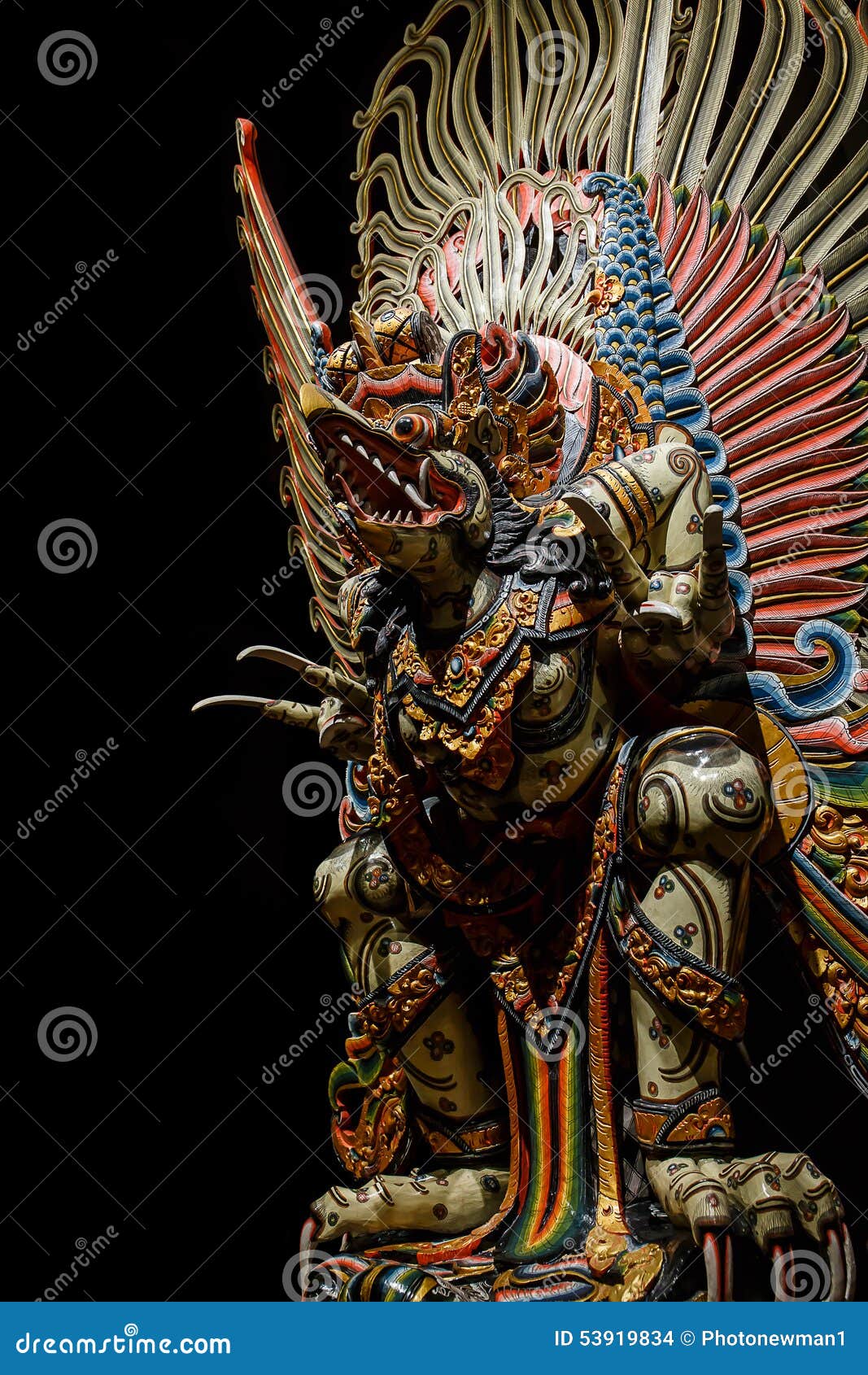 Garuda Hindu Painting Stock Image | CartoonDealer.com #80187979
