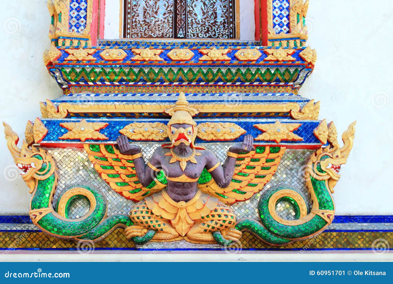 Garuda statue stock image. Image of garuda, thailand - 60951701