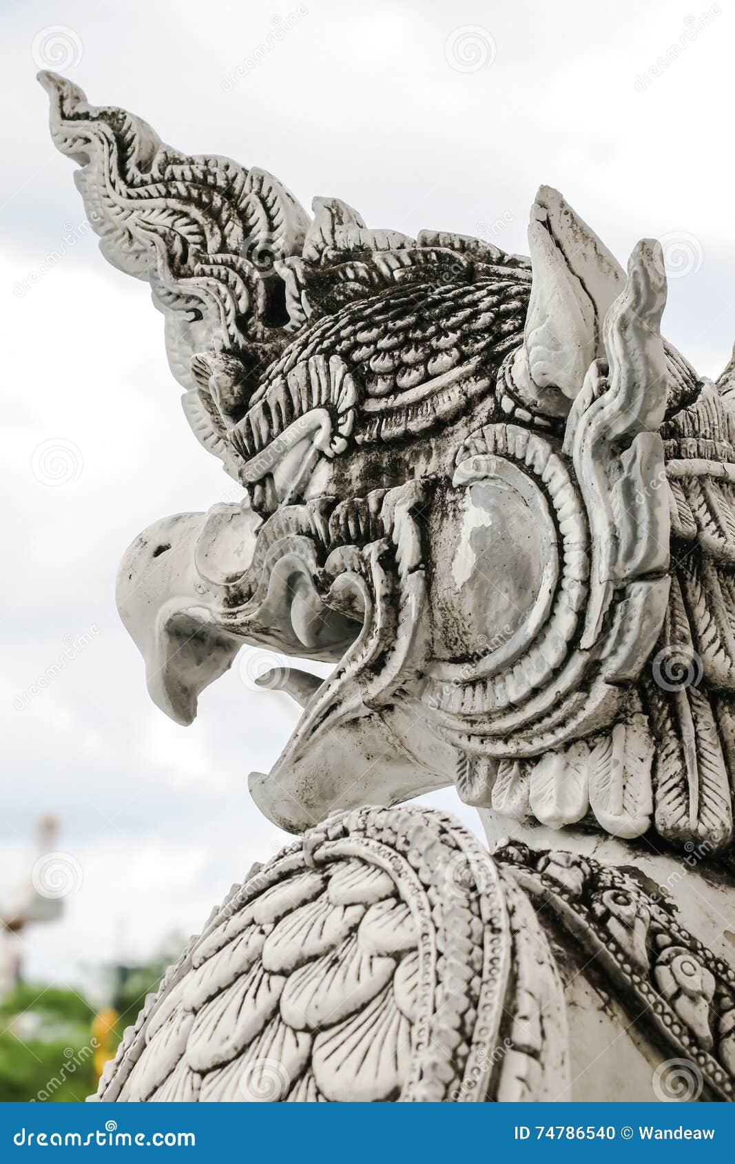 GARUDA STATUE stock photo. Image of temple, museum, taking - 74786540