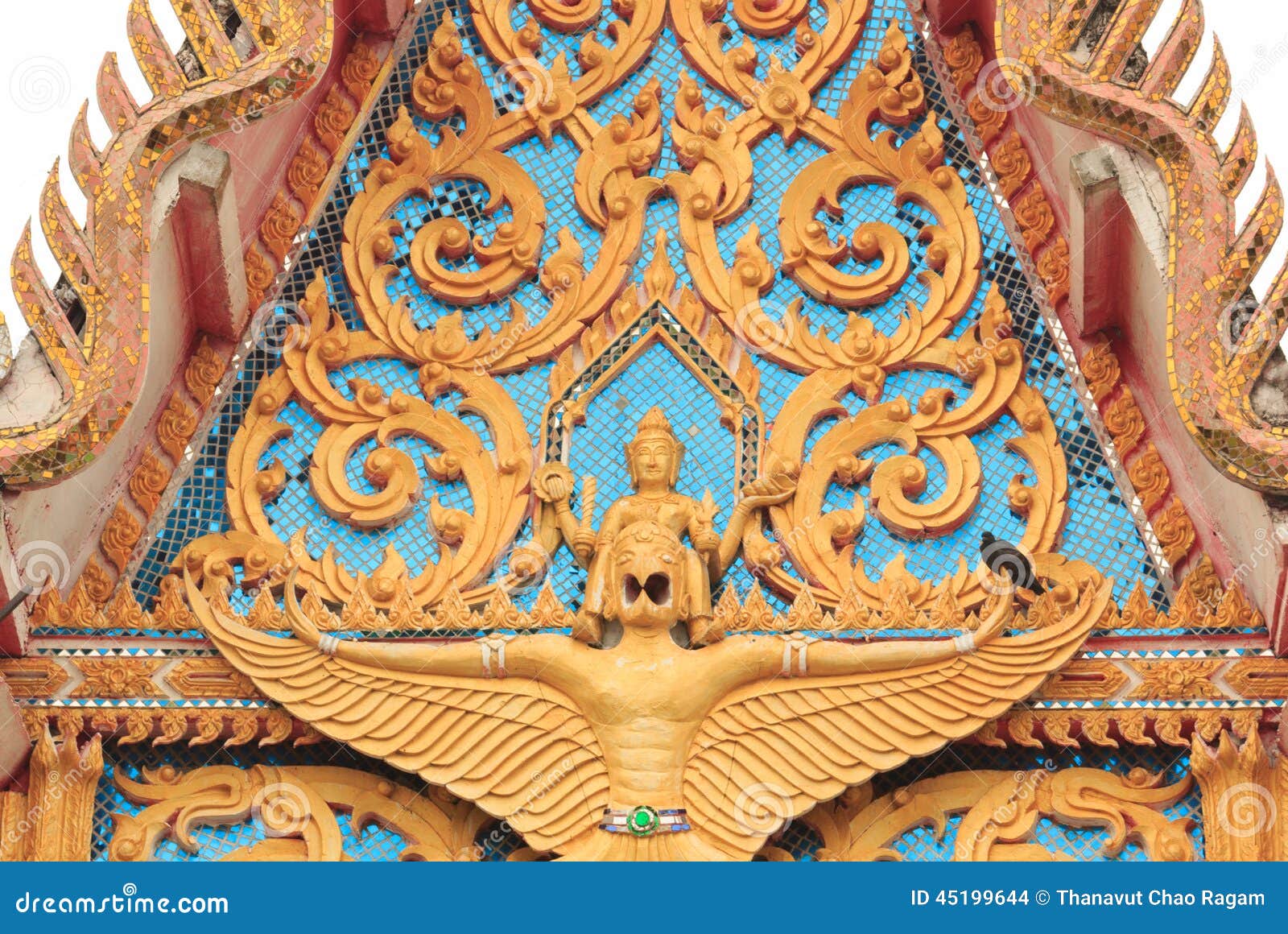 Garuda statue stock photo. Image of garuda, buddhism - 45199644