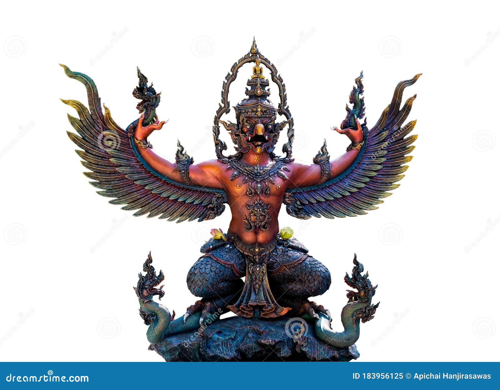 Garuda Guardian Statue Royalty-Free Stock Image | CartoonDealer.com ...