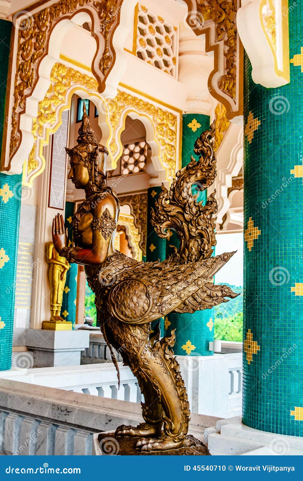 Garuda in Temple Thailand stock photo. Image of landmark - 45540710
