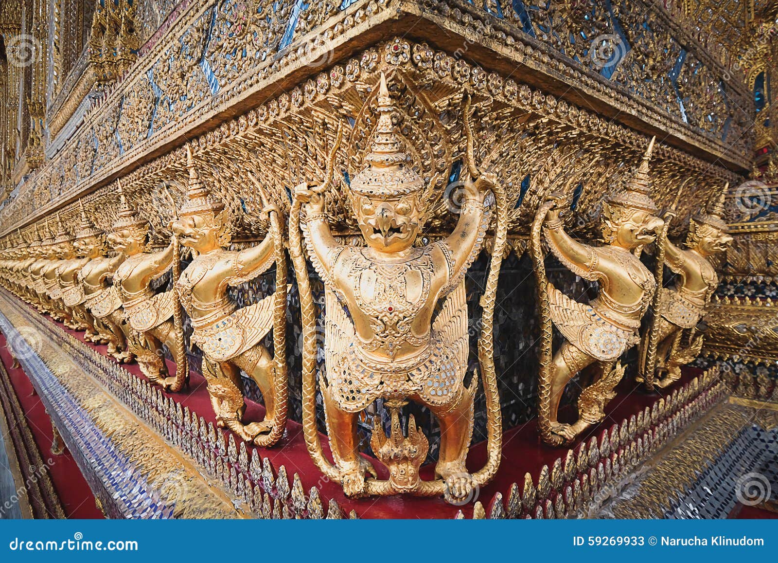 The Garuda stock image. Image of gold, view, garuda, asia - 59269933