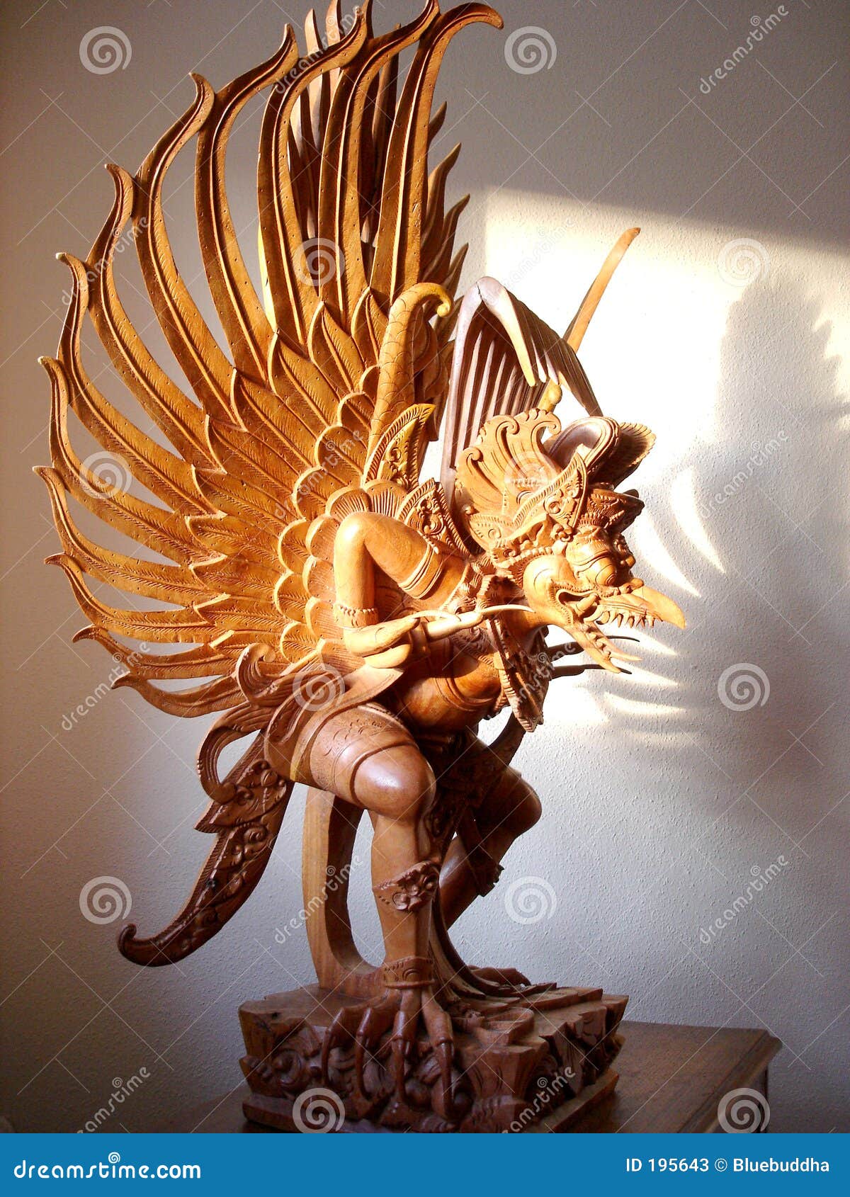 Garuda2 stock image. Image of shadow, statue, power, ancient - 195643