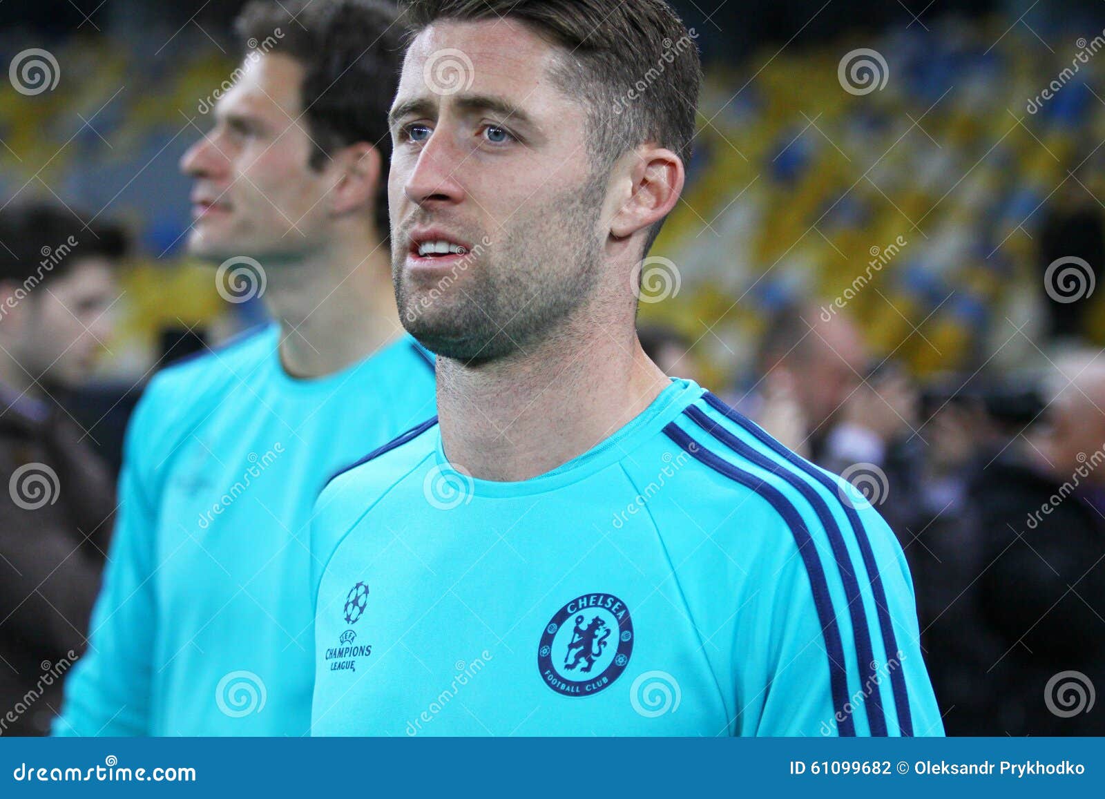 Gary Cahill de FC Chelsea fotografía editorial. Imagen de echada - 61099682