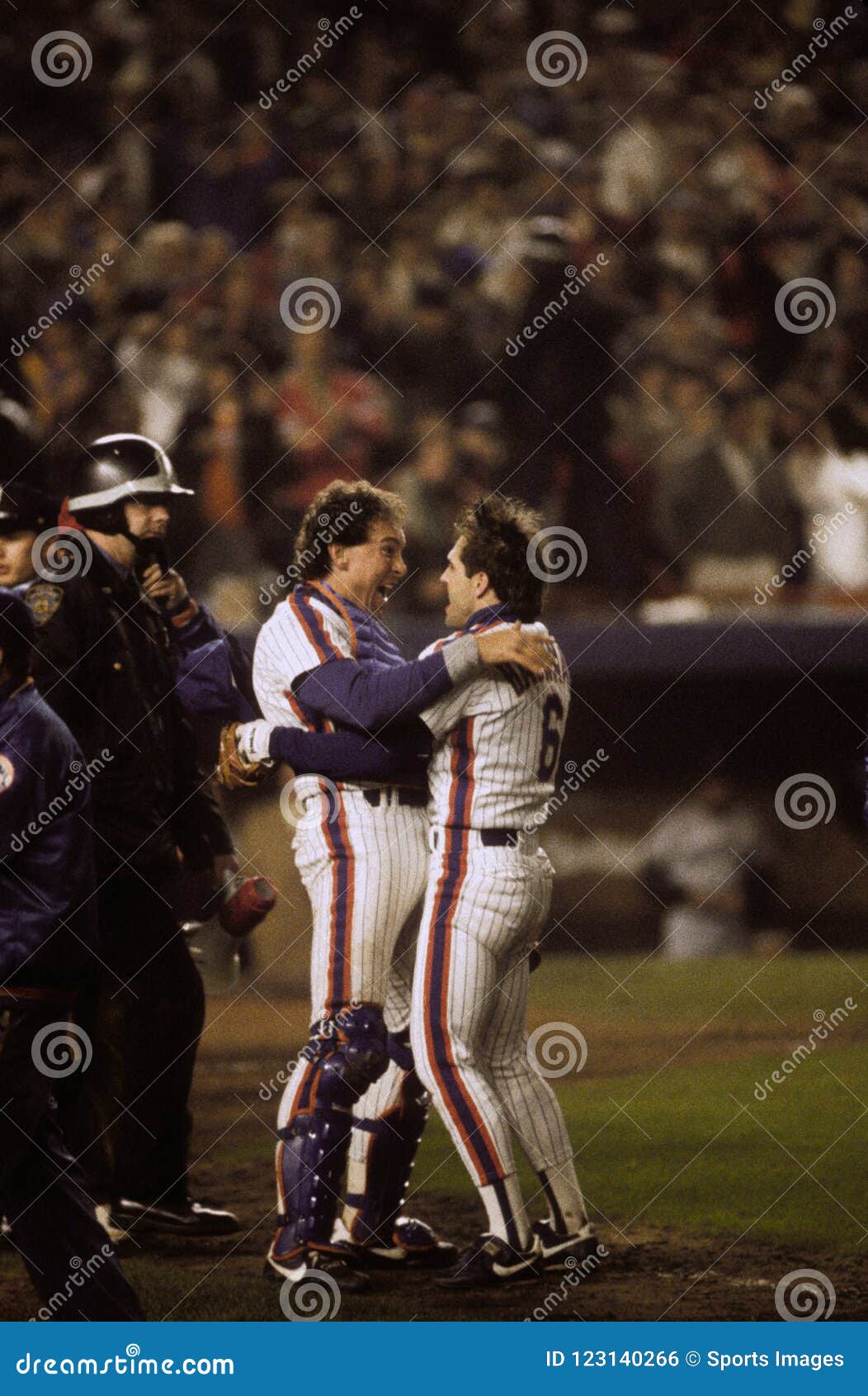 Gary Carter E Wally Backman New York Mets Foto Editorial - Imagem de ...