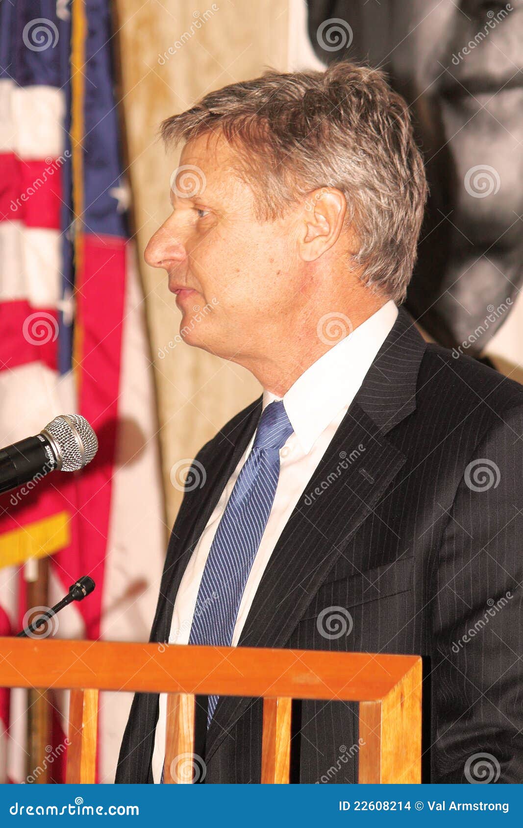 Gary Johnson - Presidential Candidate Editorial Stock Image - Image of ...