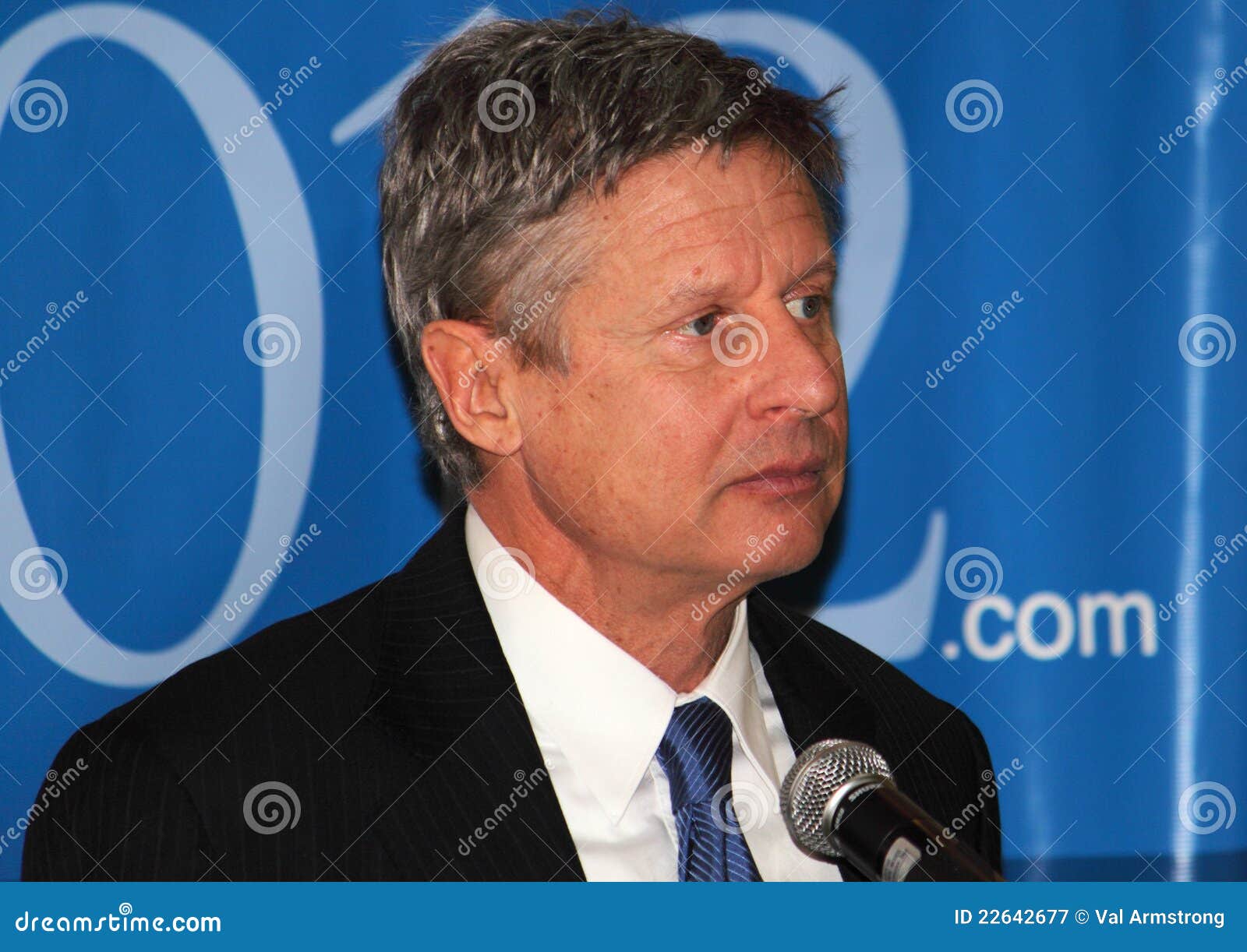 Gary Johnson - Presidential Candidate Editorial Photography - Image of ...