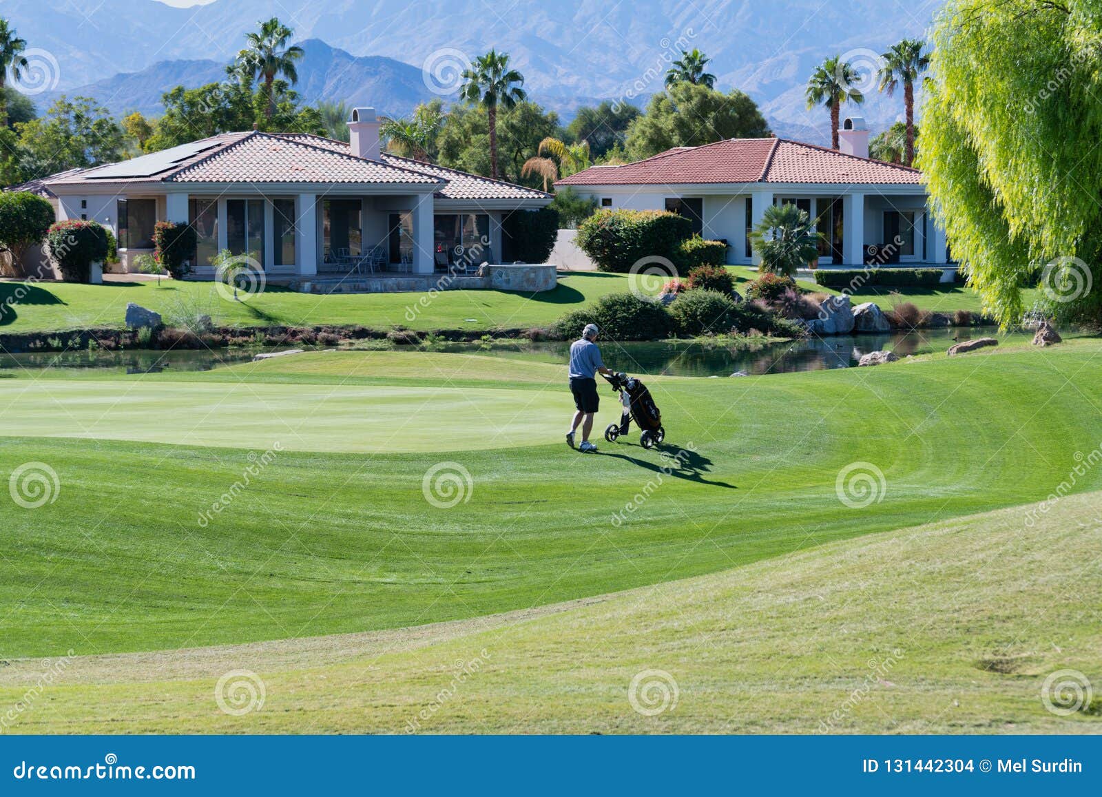 Gary Player Golf Course, Rancho Mirage Imagen de archivo editorial ...