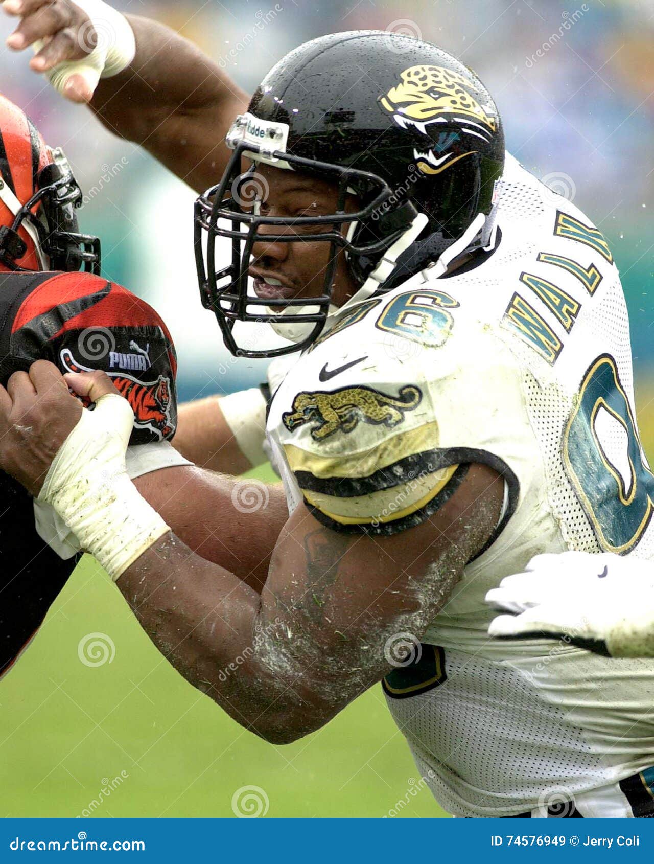 Gary Walker image stock éditorial. Image du défensif - 74576949