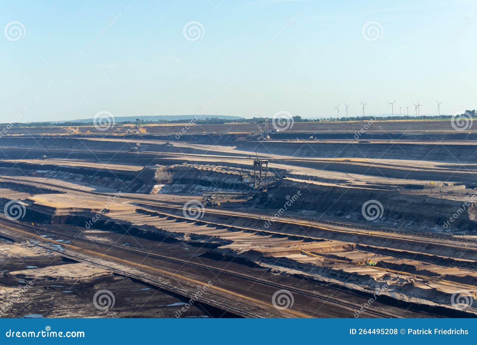 Garzweiler Germany Mina De Hulla Abierta Con Excavadora Gigante En La Mina Foto De Archivo