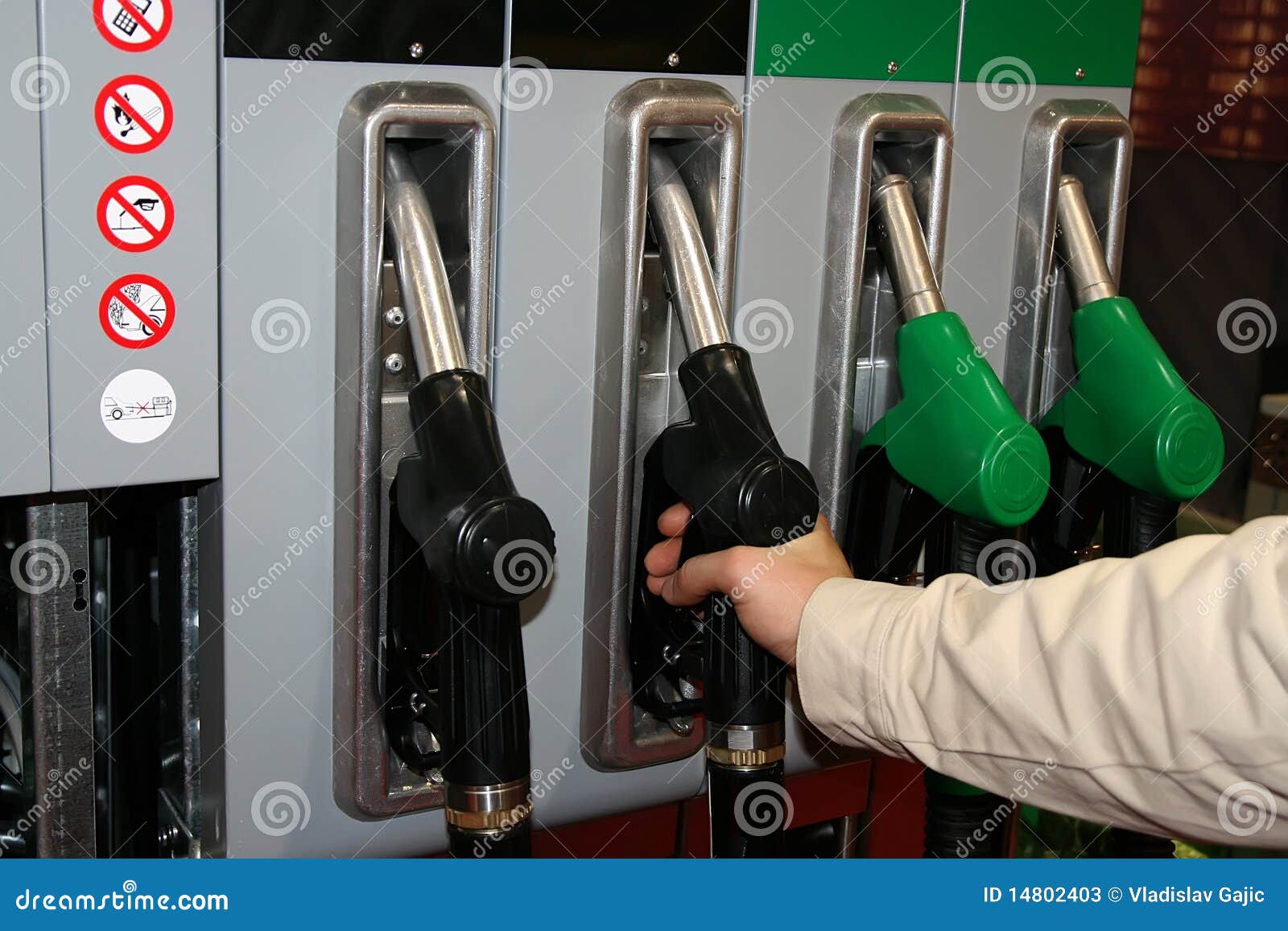 Gas stock image. Image of holding, petrol, fuel, material - 14802403