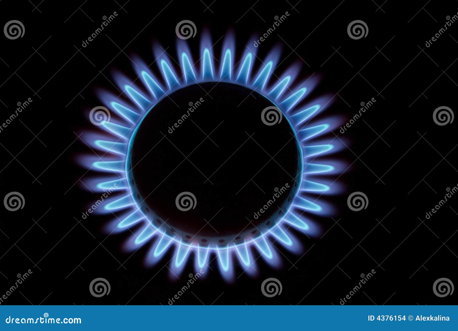 Gas stock photo. Image of flame, light, kitchen, glow - 4376154