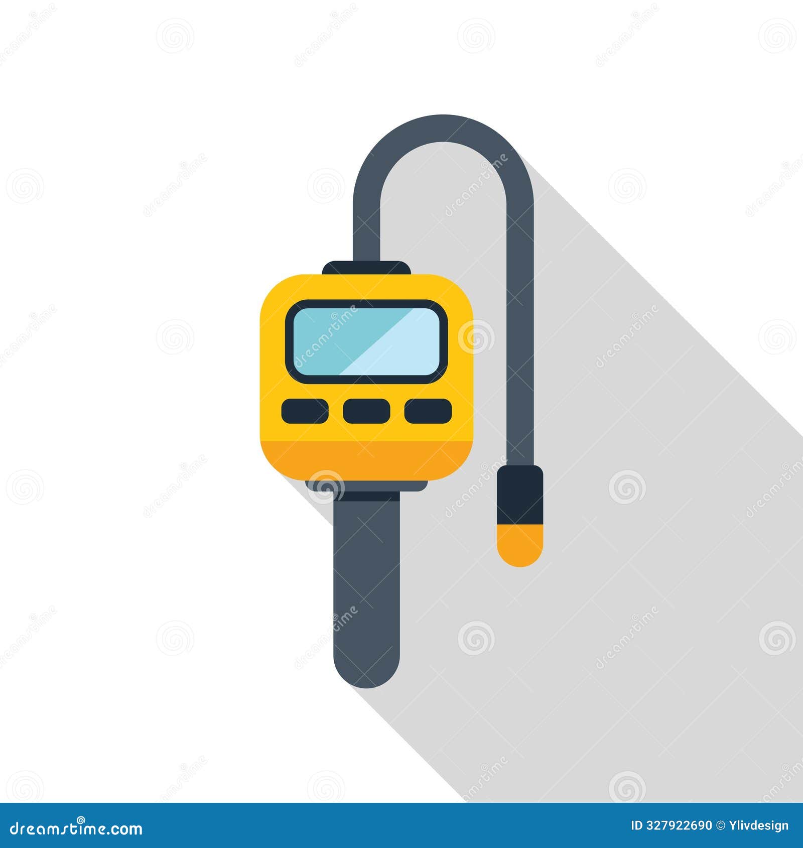 Electronic Device with Sensor Measuring Methane Level Stock ...