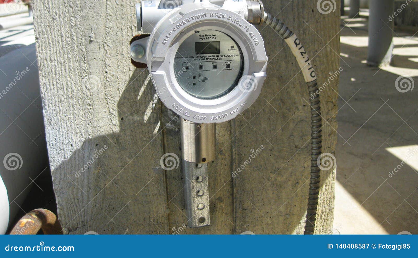 Gas analyzer stock image. Image of petrochemical, gasoline - 140408587