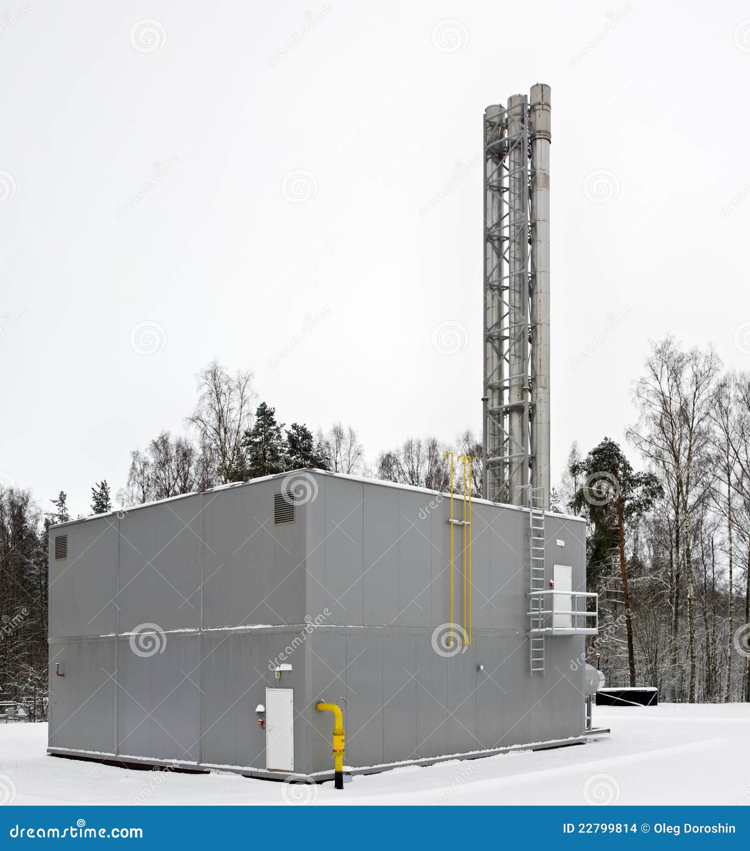 Gas boiler house stock photo. Image of diesel, manufacturing - 22799814