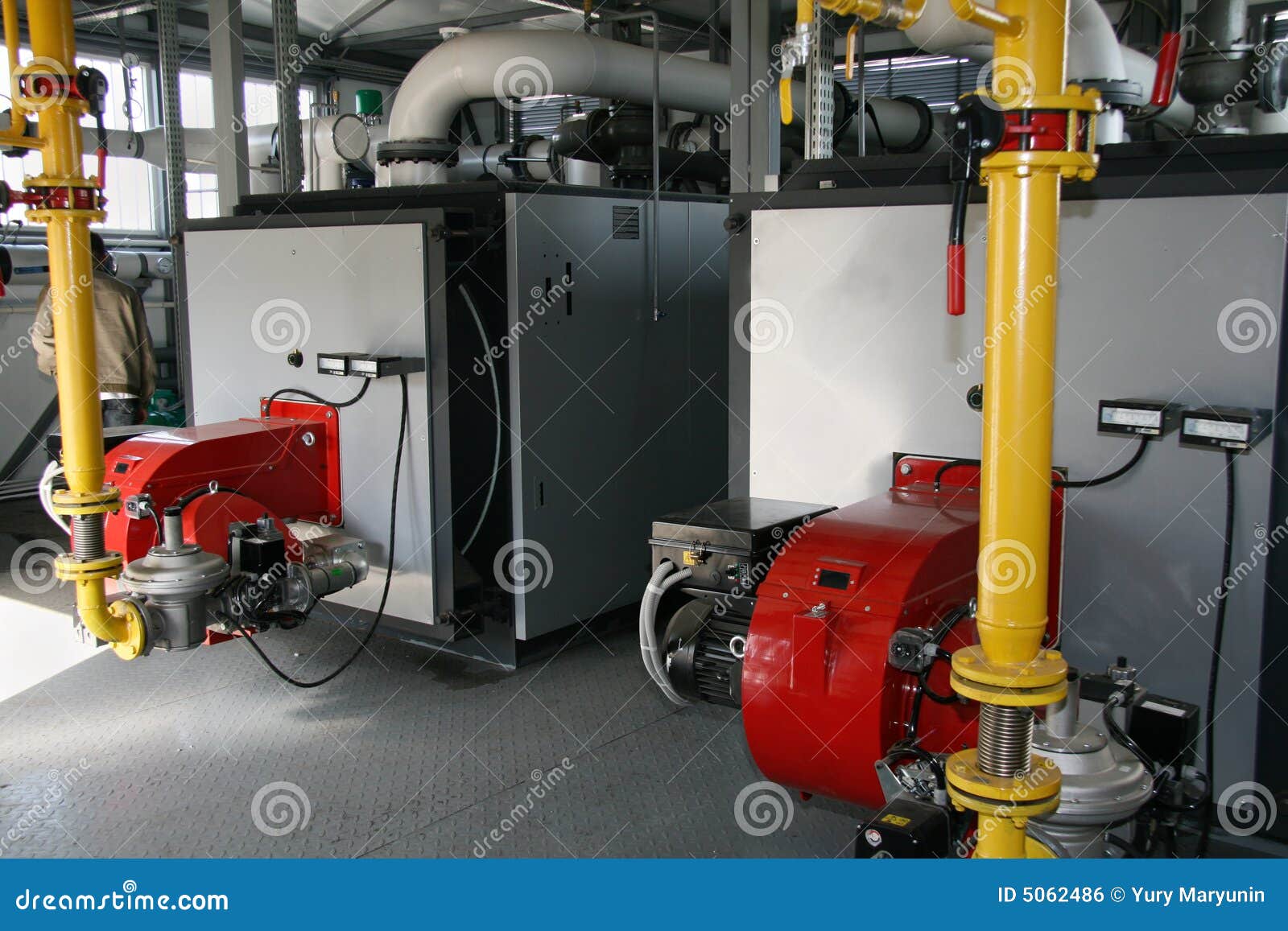 Gas boiler-house stock photo. Image of pipelines, heat - 5062486