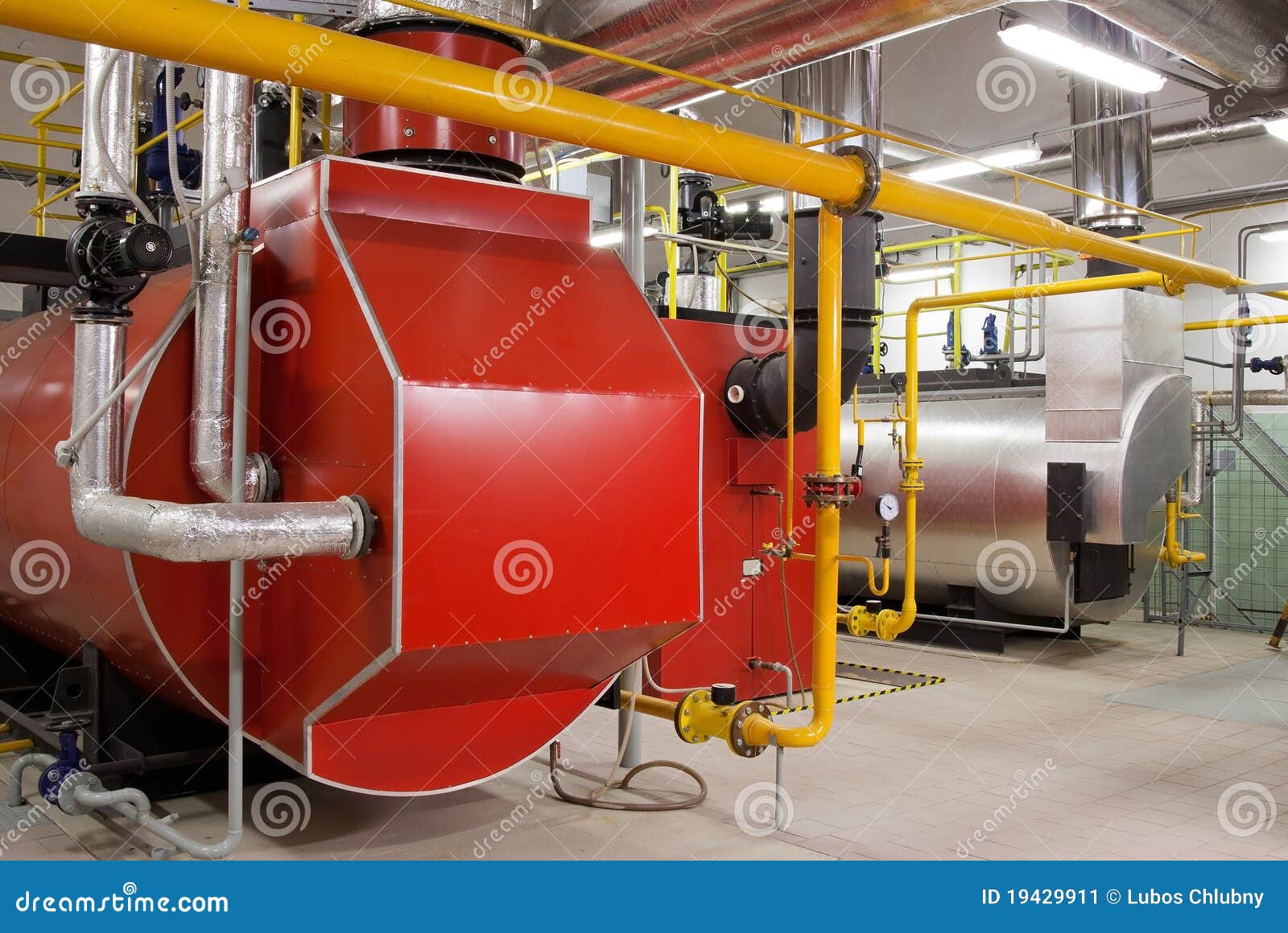 Gas boilers stock image. Image of heat, screws, stainless - 19429911