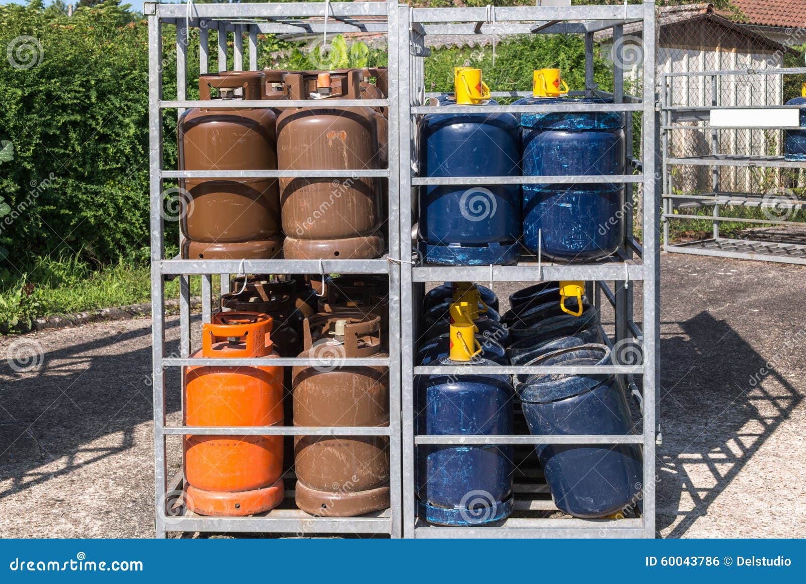 Gas bottles balloons stock photo. Image of propane, tank - 60043786