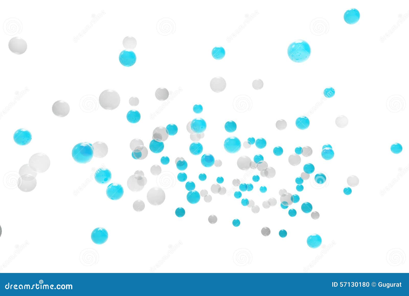 Gas Bubbles Blue and Isolated Backgrounds Stock Illustration ...