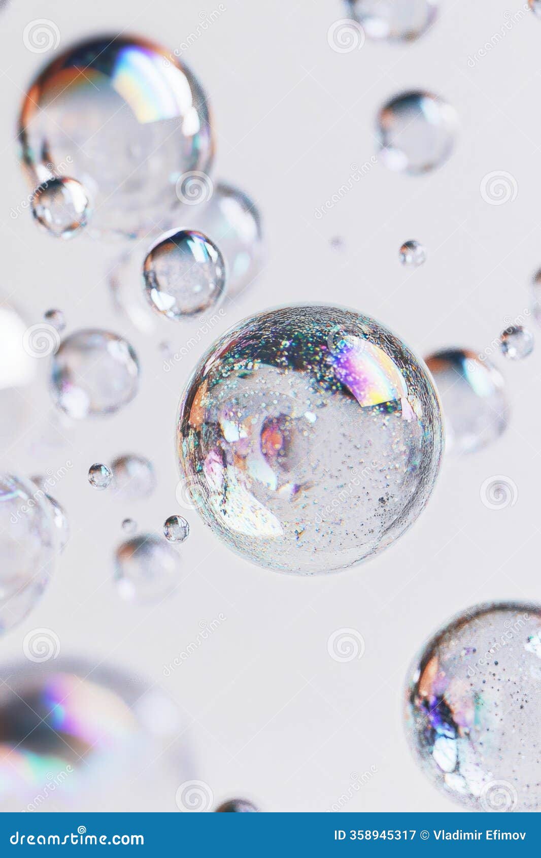 Gas Bubbles Under Water stock image. Image of tension - 358945317