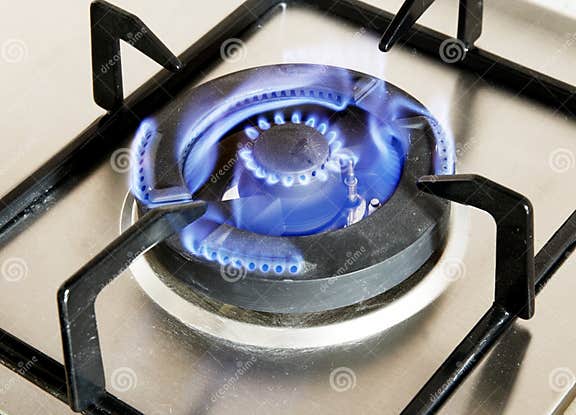 Gas burner stock image. Image of expense, metal, heat - 15302849