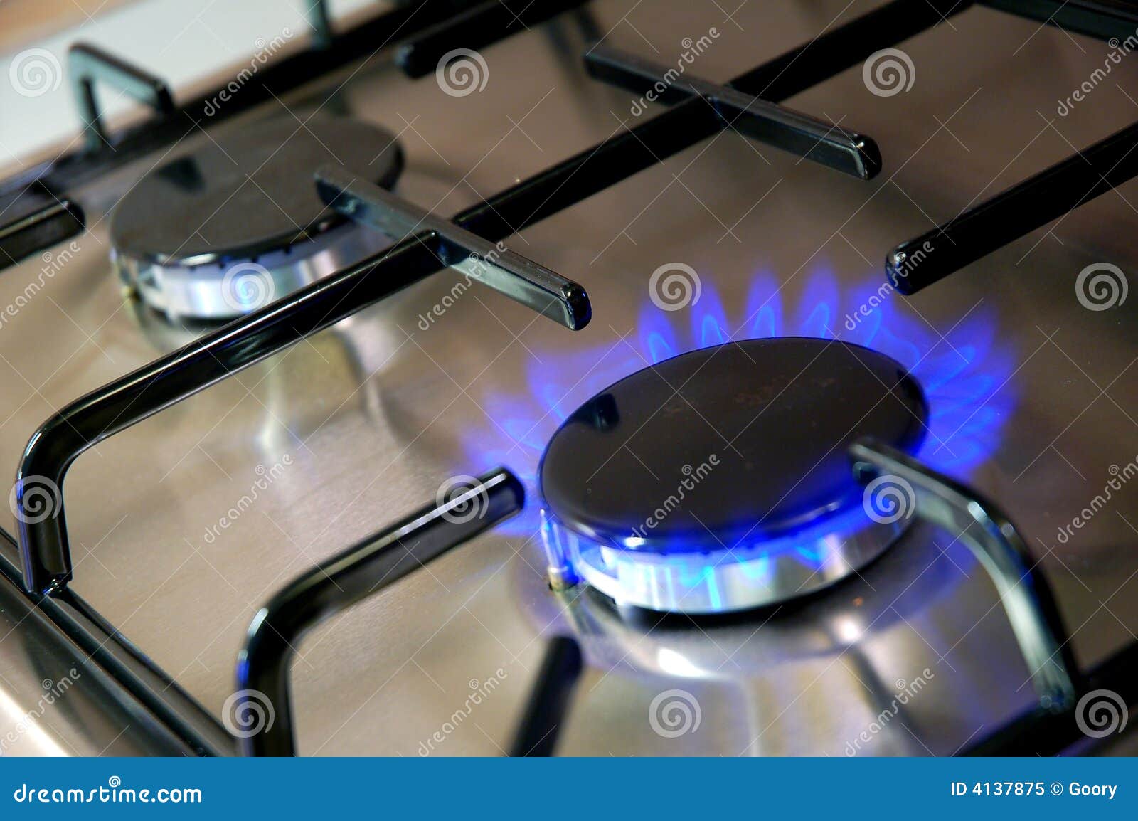 Gas burner stock image. Image of accessories, boiling - 4137875