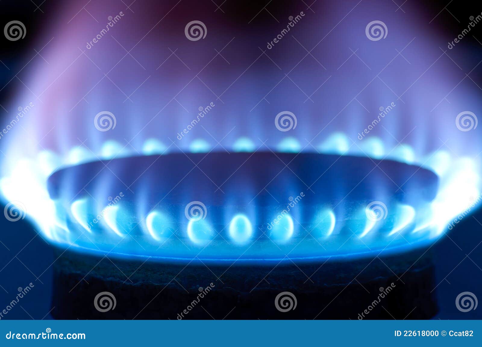 Gas burners stock photo. Image of energy, glowing, appliance - 22618000