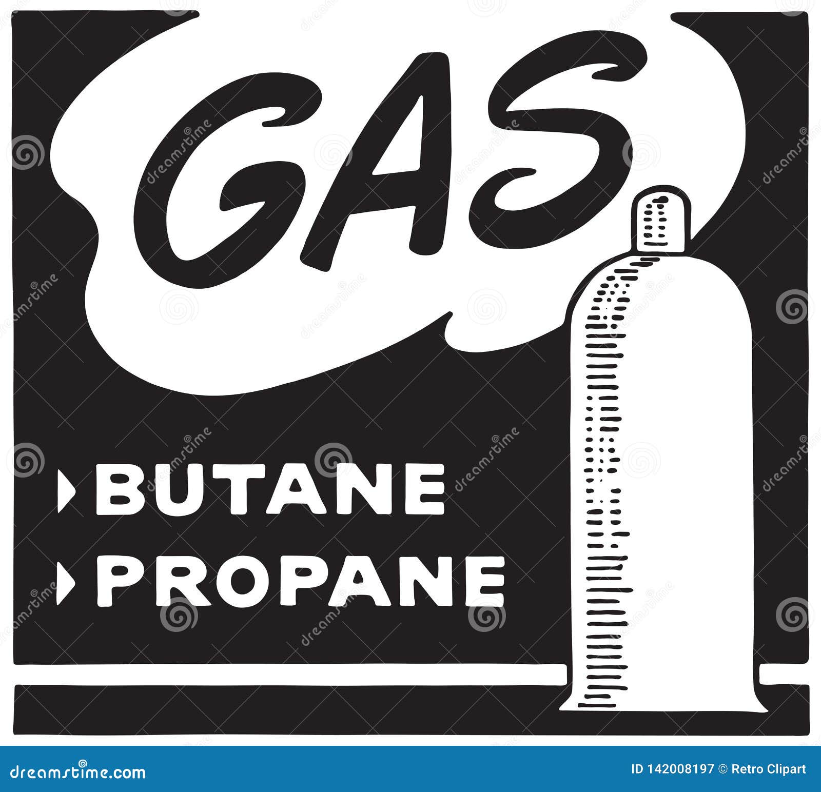 Gas Butane Propane stock illustration. Illustration of butane - 142008197